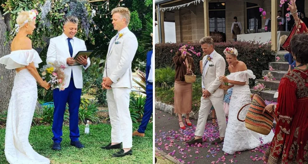 My Kitchen Rules star Scott Gooding marries Matilda Brown | WHO