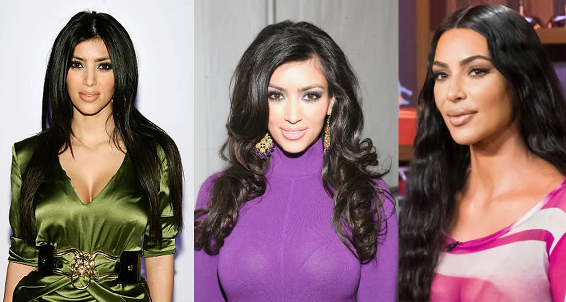 Before and after: Kim Kardashian's face and body transformation | WHO