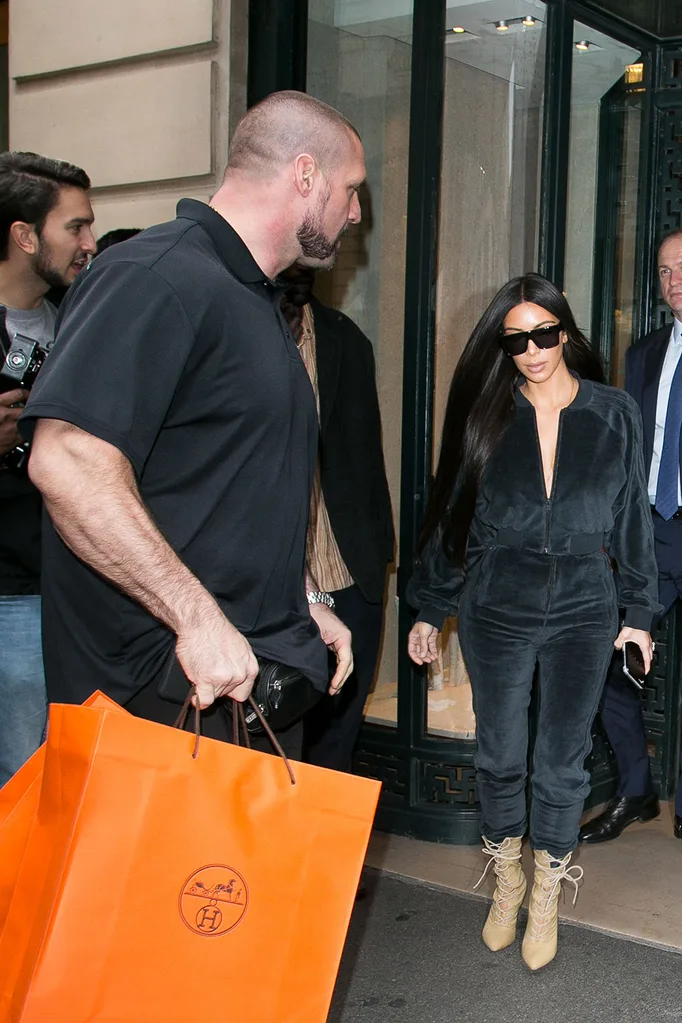 Kim Kardashian's Bodyguard Was with Kendall and Kourtney When Kim Was ...