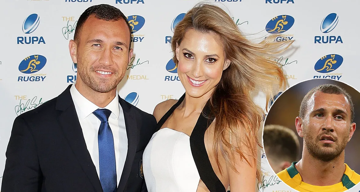 Rugby legend Quade Cooper 'splits' from long-term girlfriend Laura ...