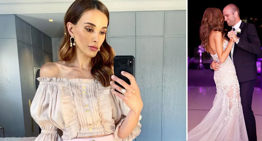 Bec Judd's wedding dress inspired this A-lister's gown | WHO