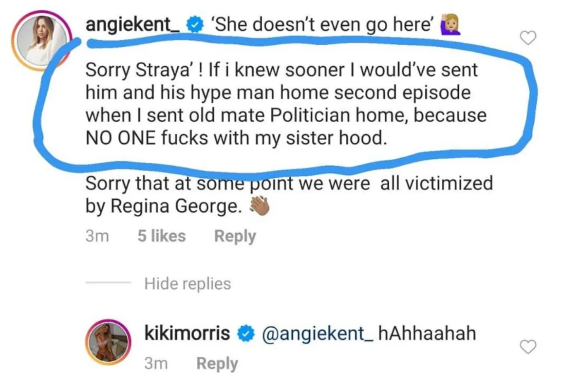 Angie Kent’s SECOND savage swipe at Ciarran and Timm | WHO