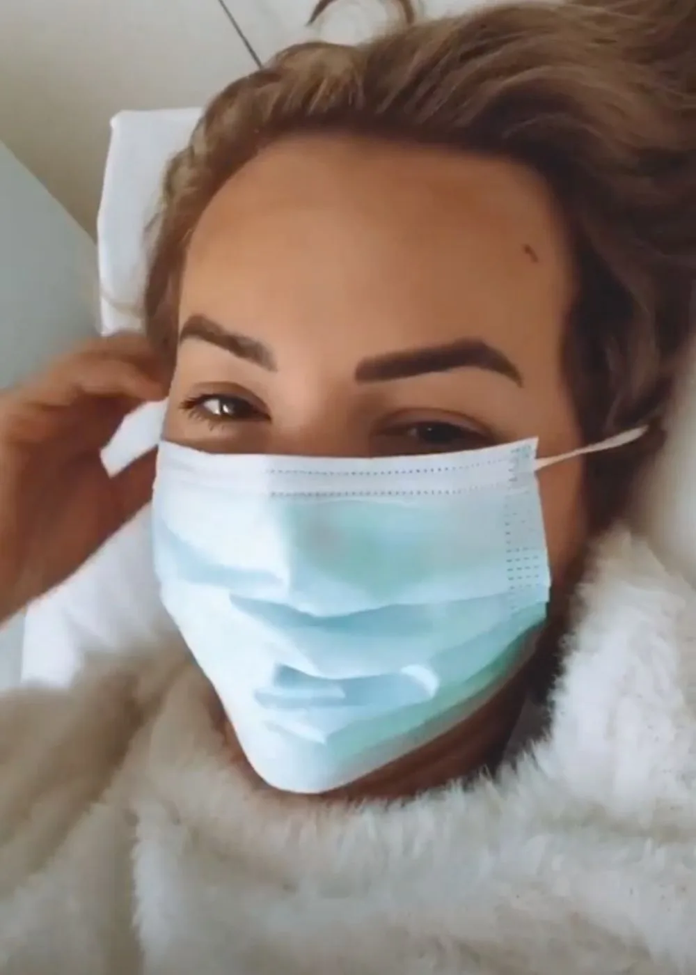 Angie Kent snaps back at fans from her hospital bed - WHO