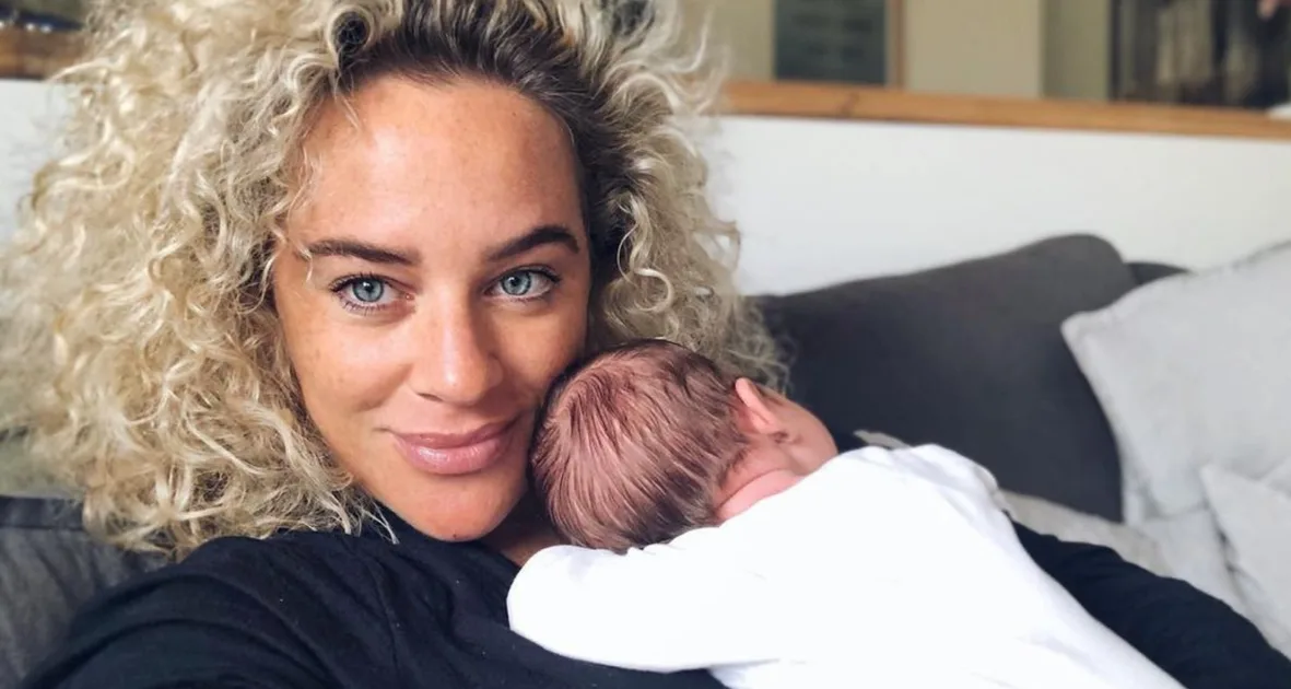Ash Pollard shares the very first pic of baby Clementine | WHO