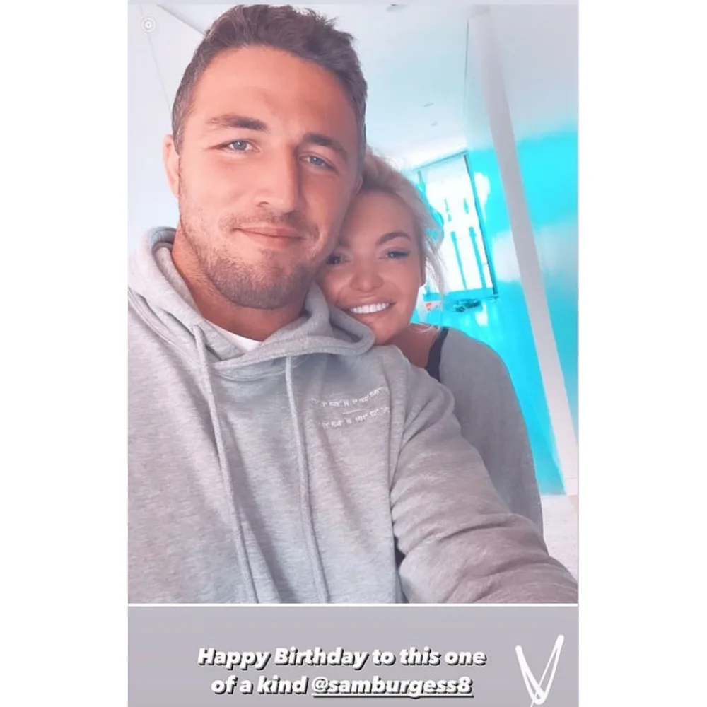 Did Sam Burgess just make his new romance Insta-official? | WHO