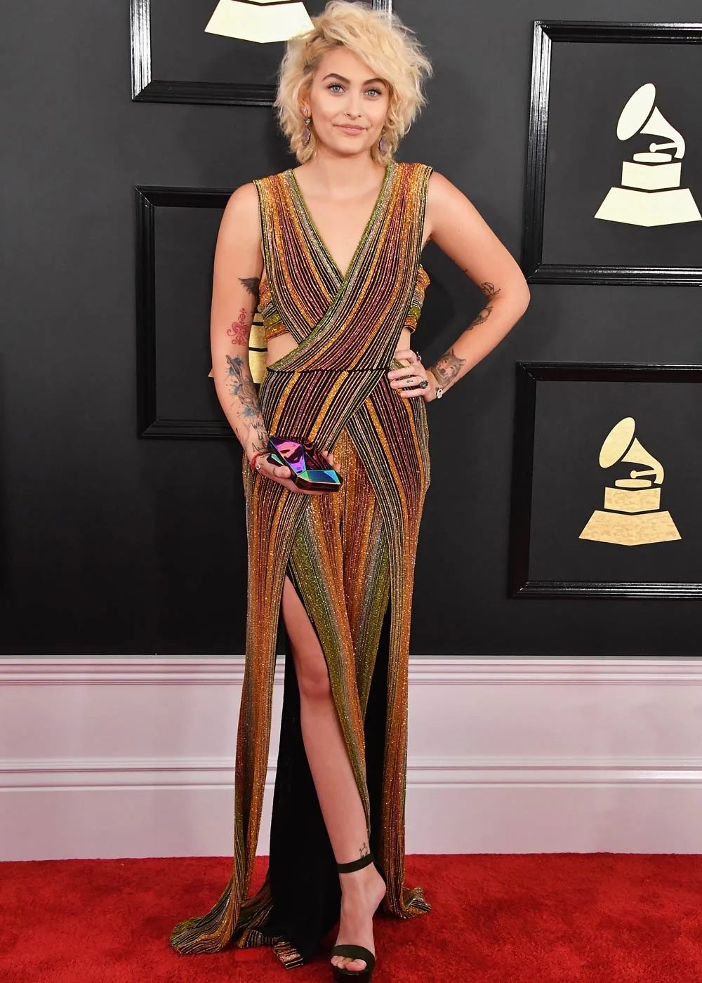 Paris Jackson makes first GRAMMYs appearance in seven years | WHO