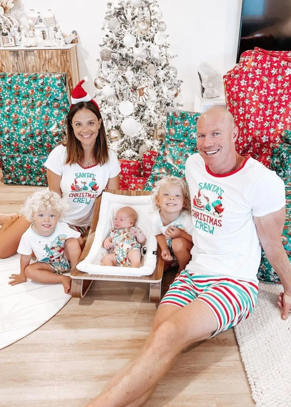 Barry Hall and Lauren Brant: Meet their family | WHO