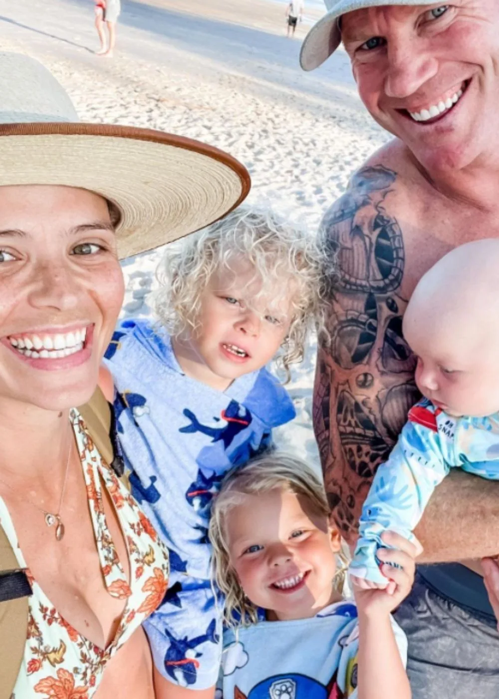 Barry Hall and Lauren Brant: Meet their family | WHO
