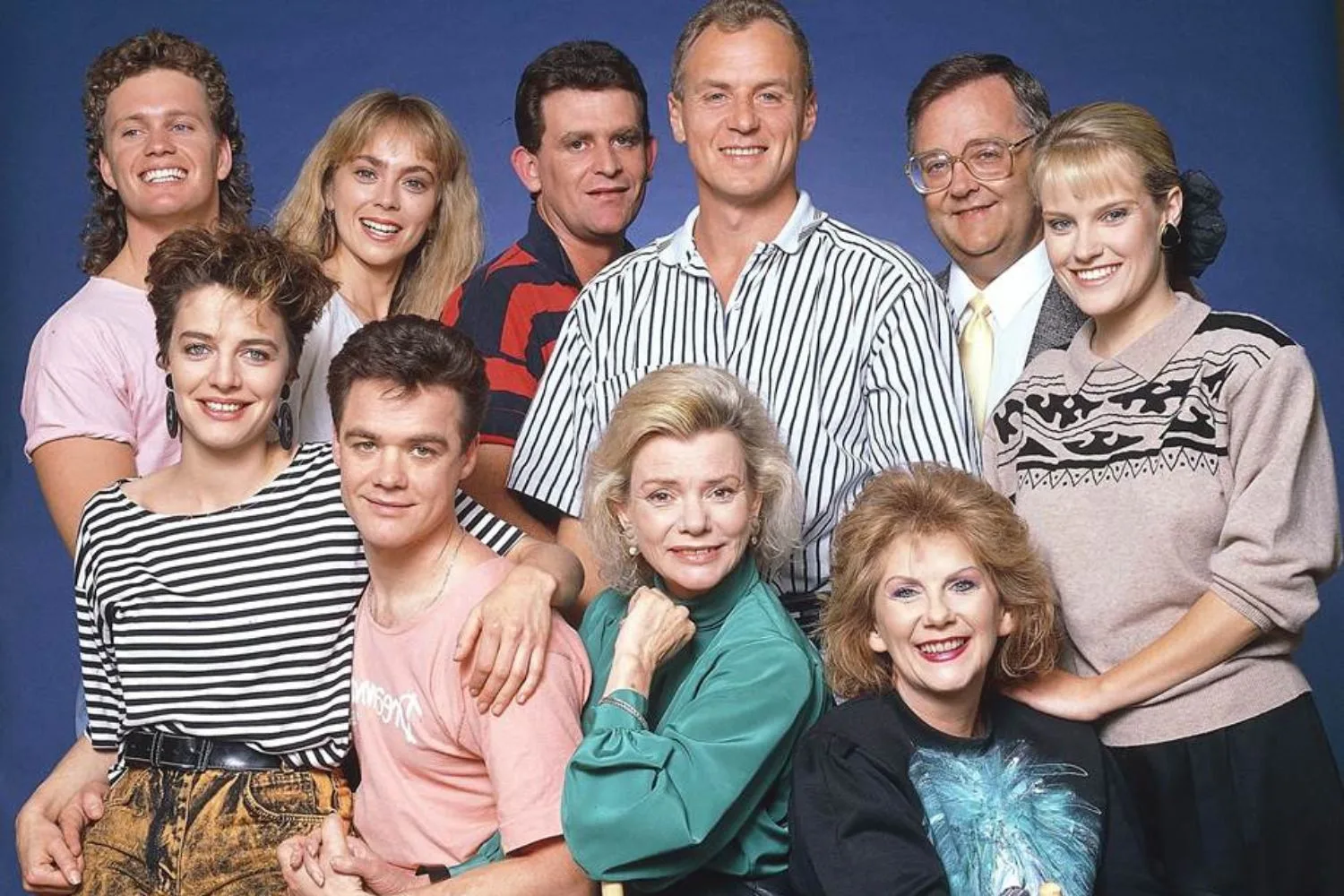 Wild photos show Neighbours stars then and now