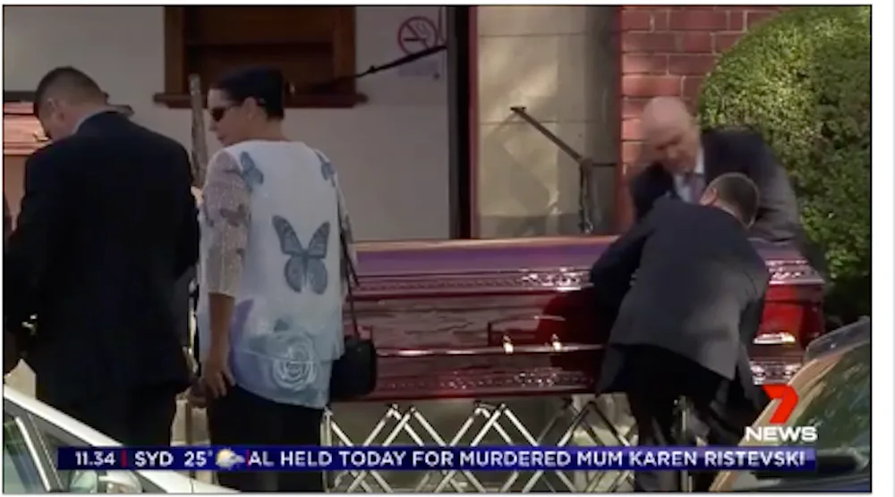 Tears Flow at Karen Ristevski’s Funeral | WHO