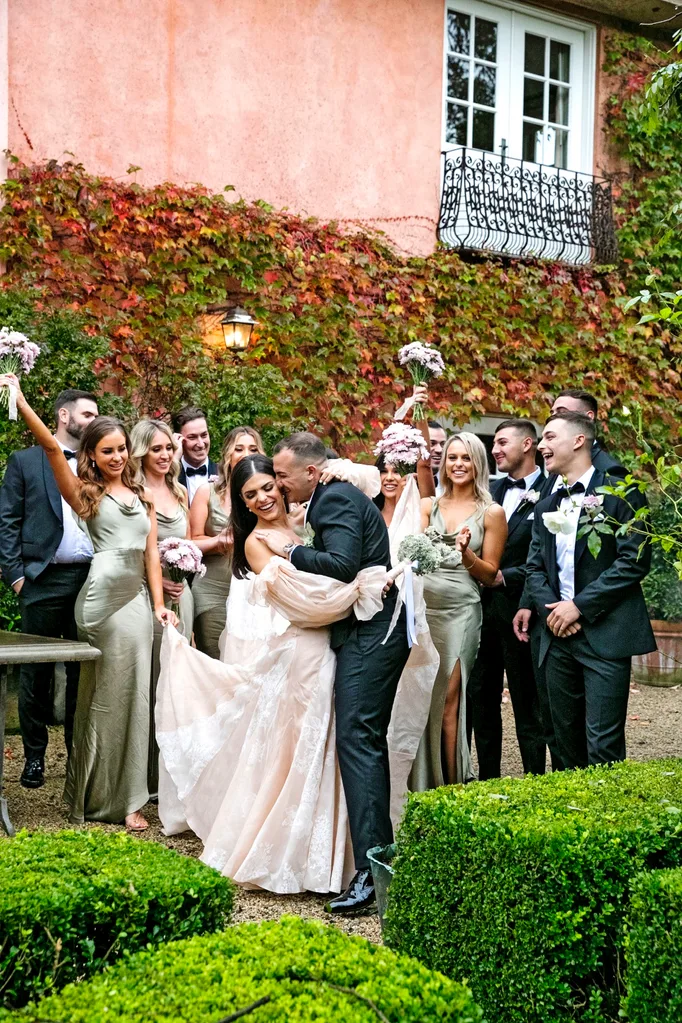 Inside The Block stars Steph and Gian's Fairytale Wedding | WHO