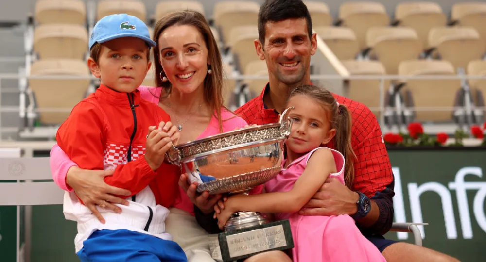 Inside Novak Djokovic and Jelena Djokovic's family life