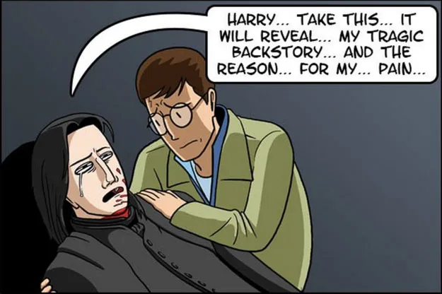 This Harry Potter Comic Explains Why Snape Will Always Be A Jerk ...