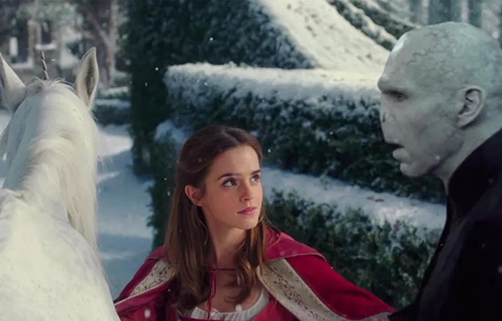 This 'Beauty & The Beast'/'Harry Potter' Mash-Up Shows Belle Falling In ...