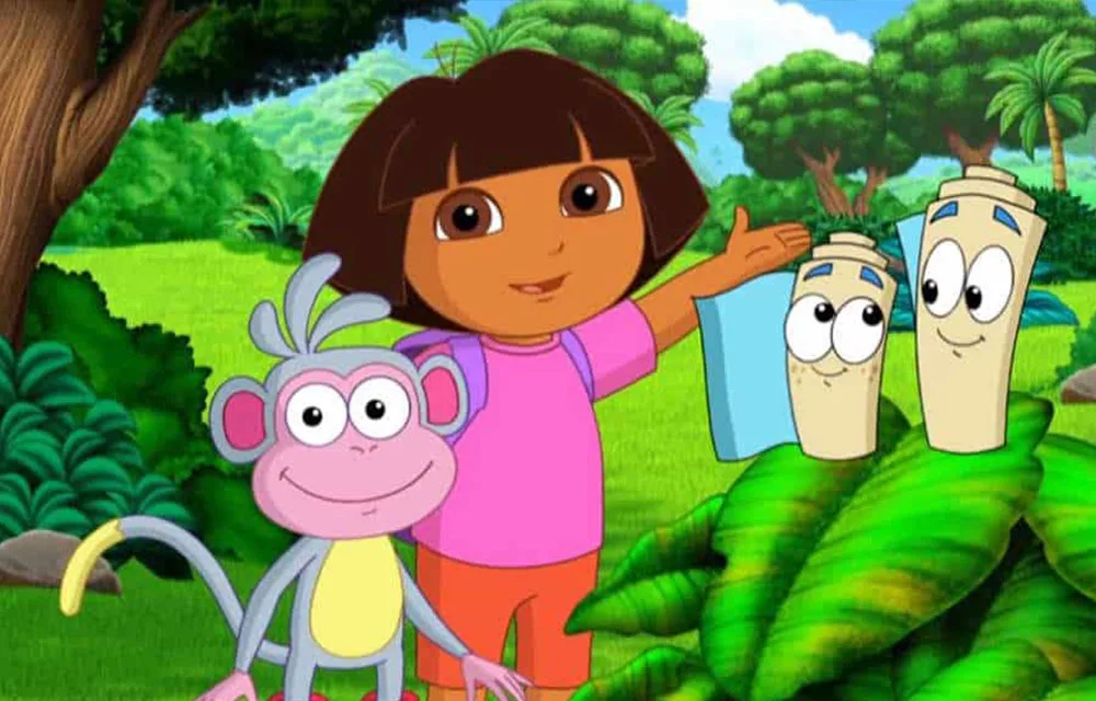 Pia Miller in live action Dora The Explorer | Girlfriend