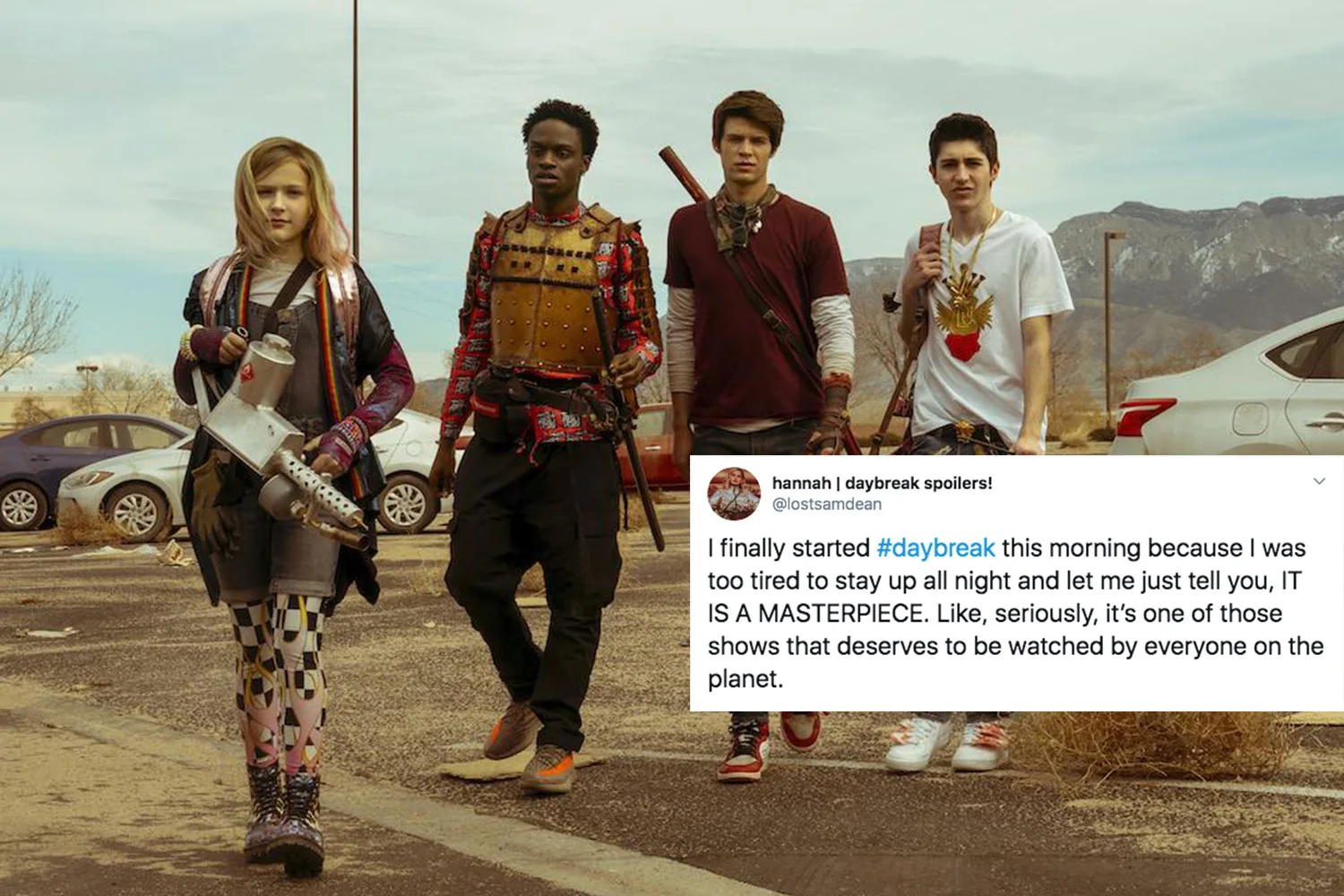 Everything you need to know about "Daybreak" Season 2 | Girlfriend