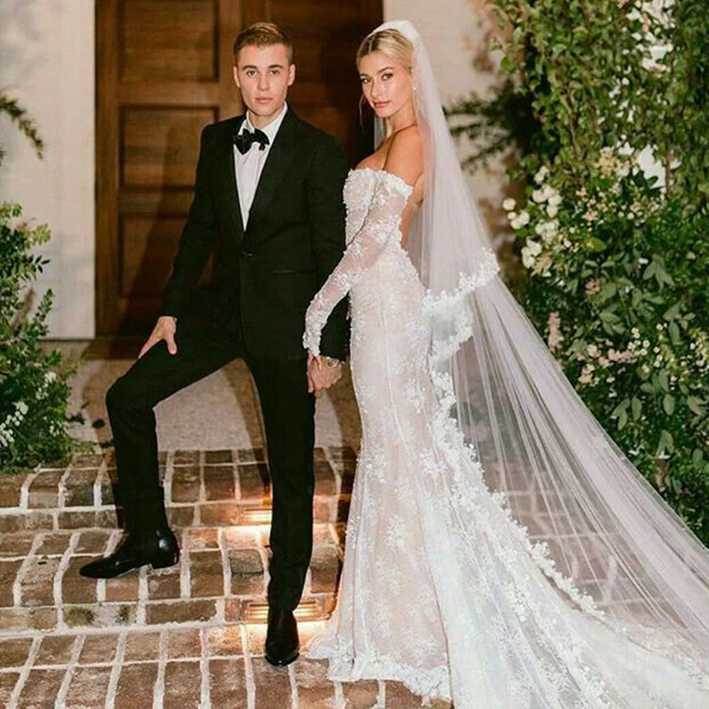 Justin and Hailey Bieber exchange their wedding vows | Girlfriend