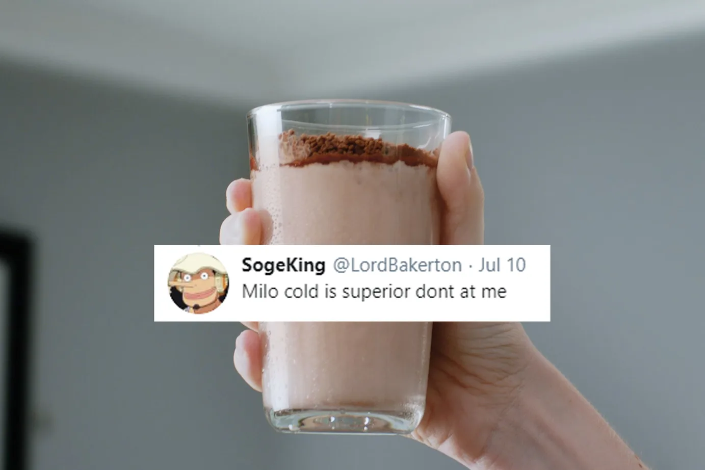 According To An Official Survey Australians Prefer Cold MILO: Here's ...