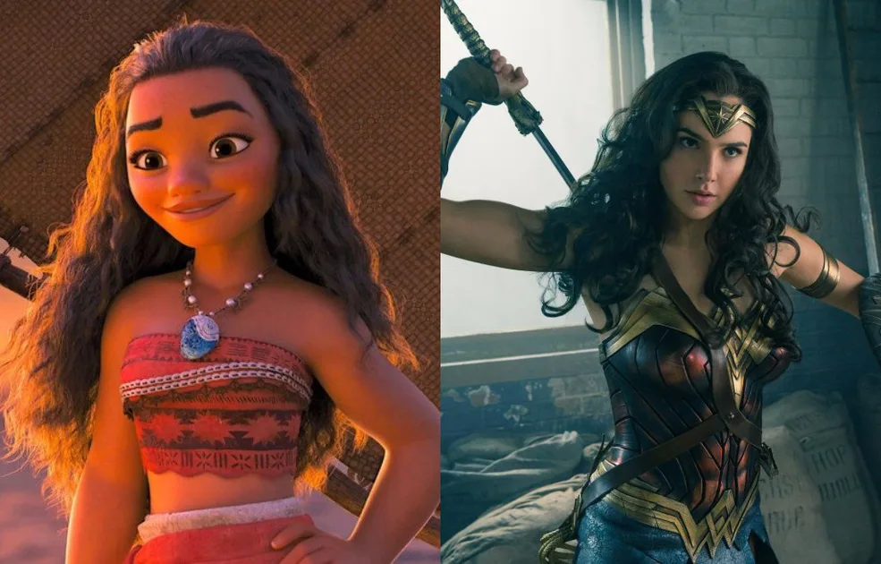 This Freaky Fan Theory Suggests That Moana And Wonder Woman Are The ...