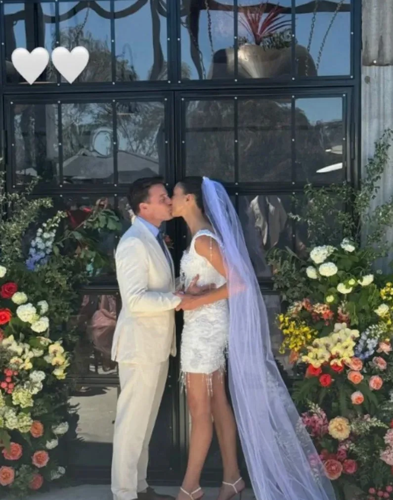 Sunrise weatherman James Tobin marries his long-term girlfriend | New Idea