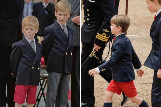 Who does Prince Louis look like the most from the royal family?