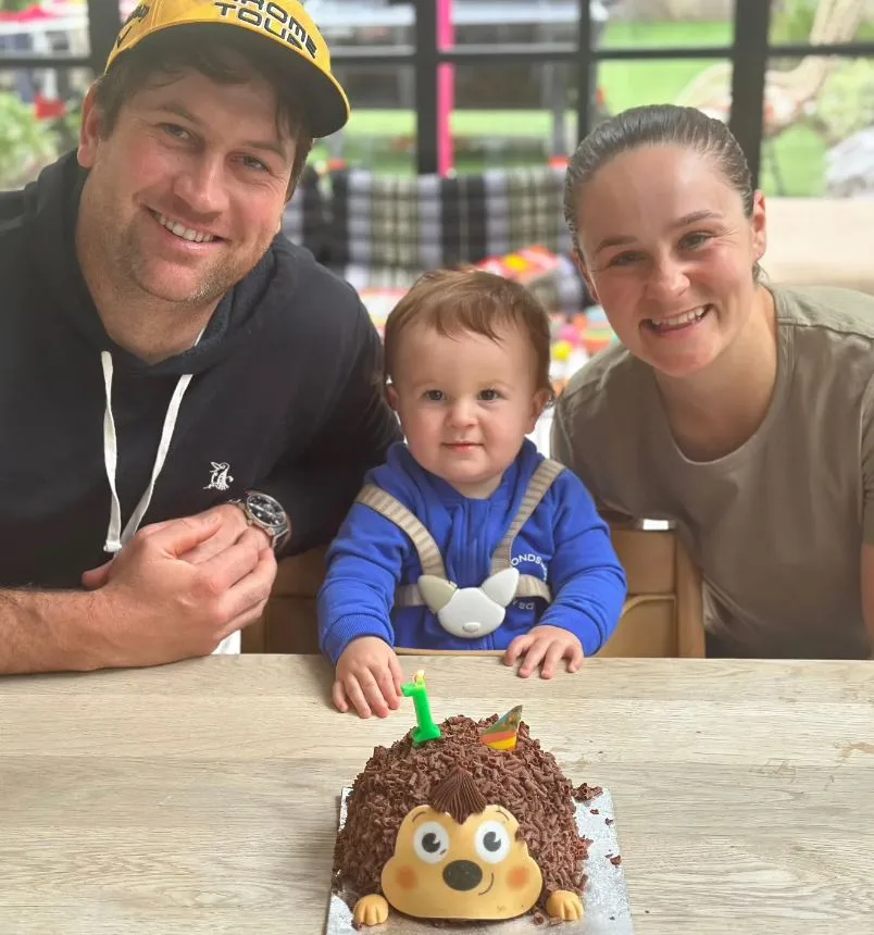 The cutest family photos of Ash Barty with her baby boy Hayden | New Idea