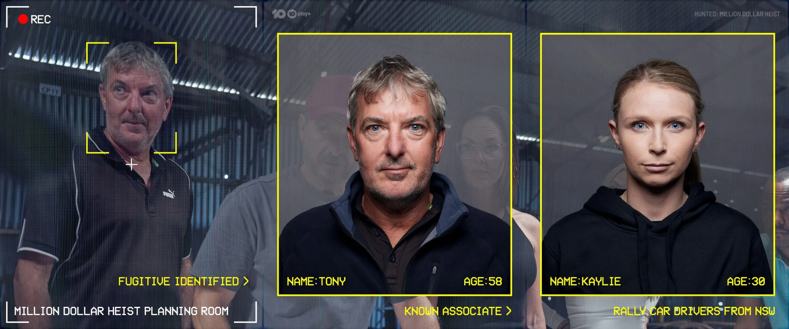 Meet the fugitives going on the run for Hunted Australia season three ...