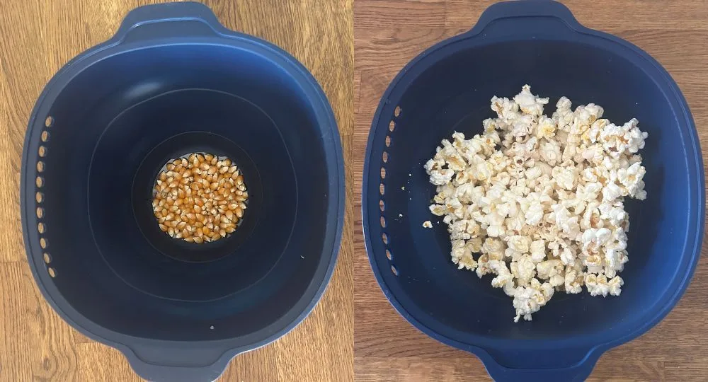 Tupperware Microwave Popcorn Maker: Our Honest Review | New Idea