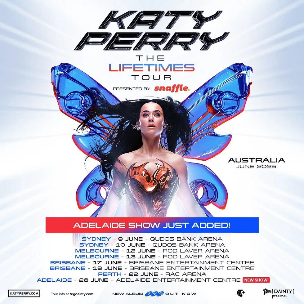 Katy Perry Australia Tour 2025: Tickets, dates + more | New Idea