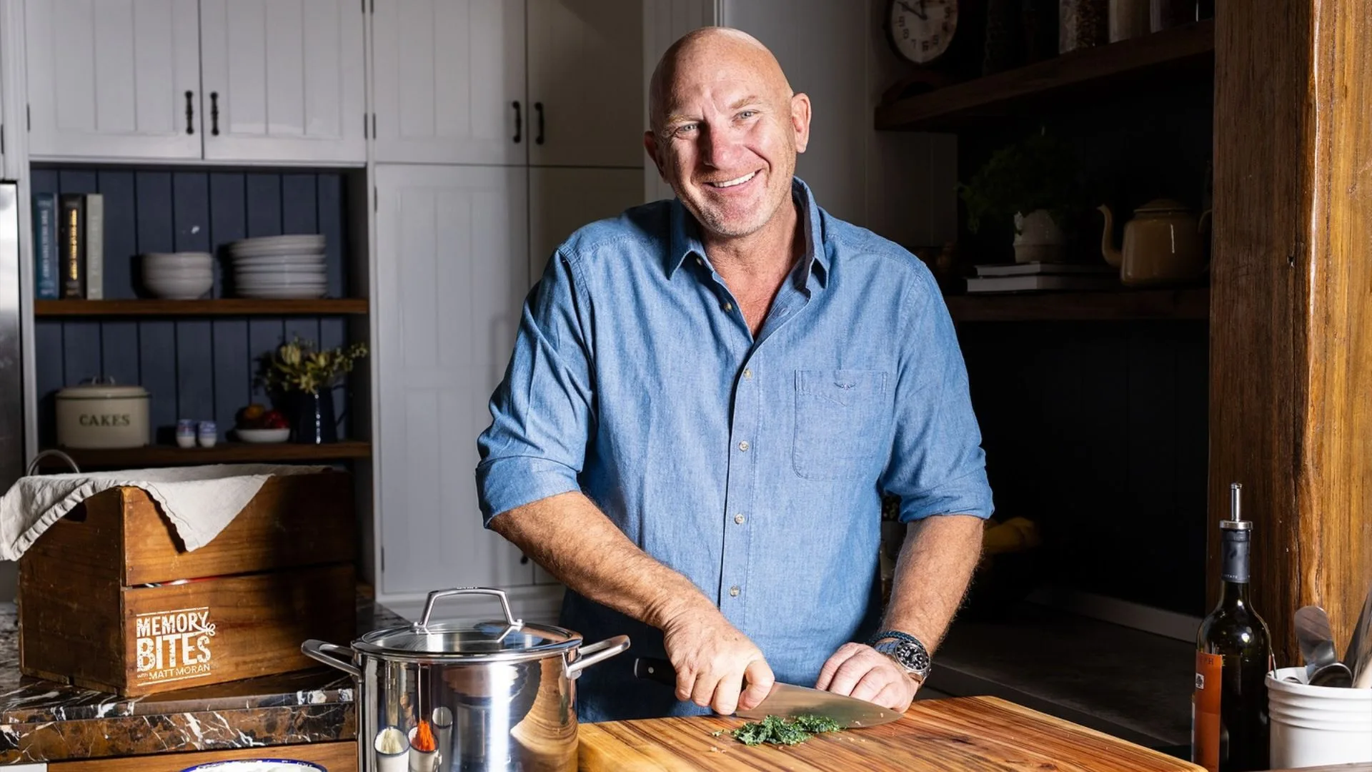 Celebrity chef Matt Moran serves up memories in delicious new TV series