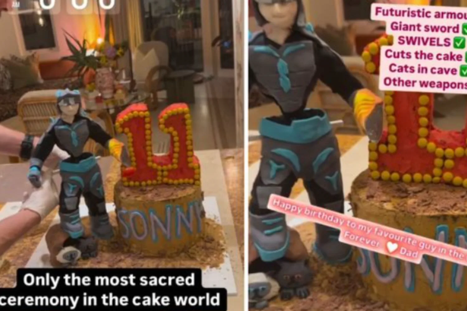 All the birthday cakes Hamish Blake has ever made