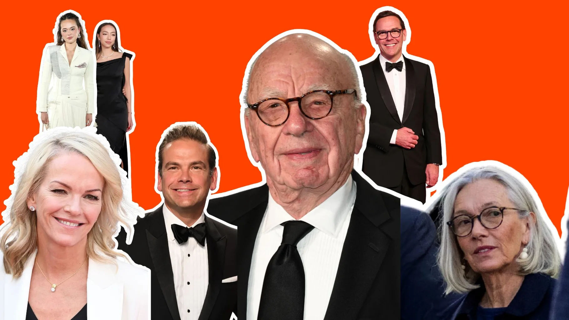 Which of Rupert Murdoch's six children is the heir to his empire? | New ...