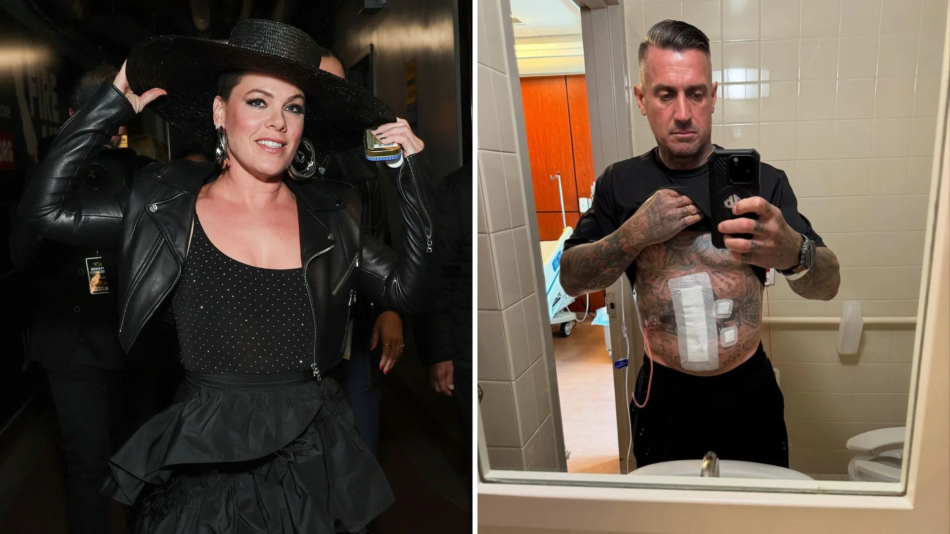 Pink makes heartbreaking plea to husband Carey after accident