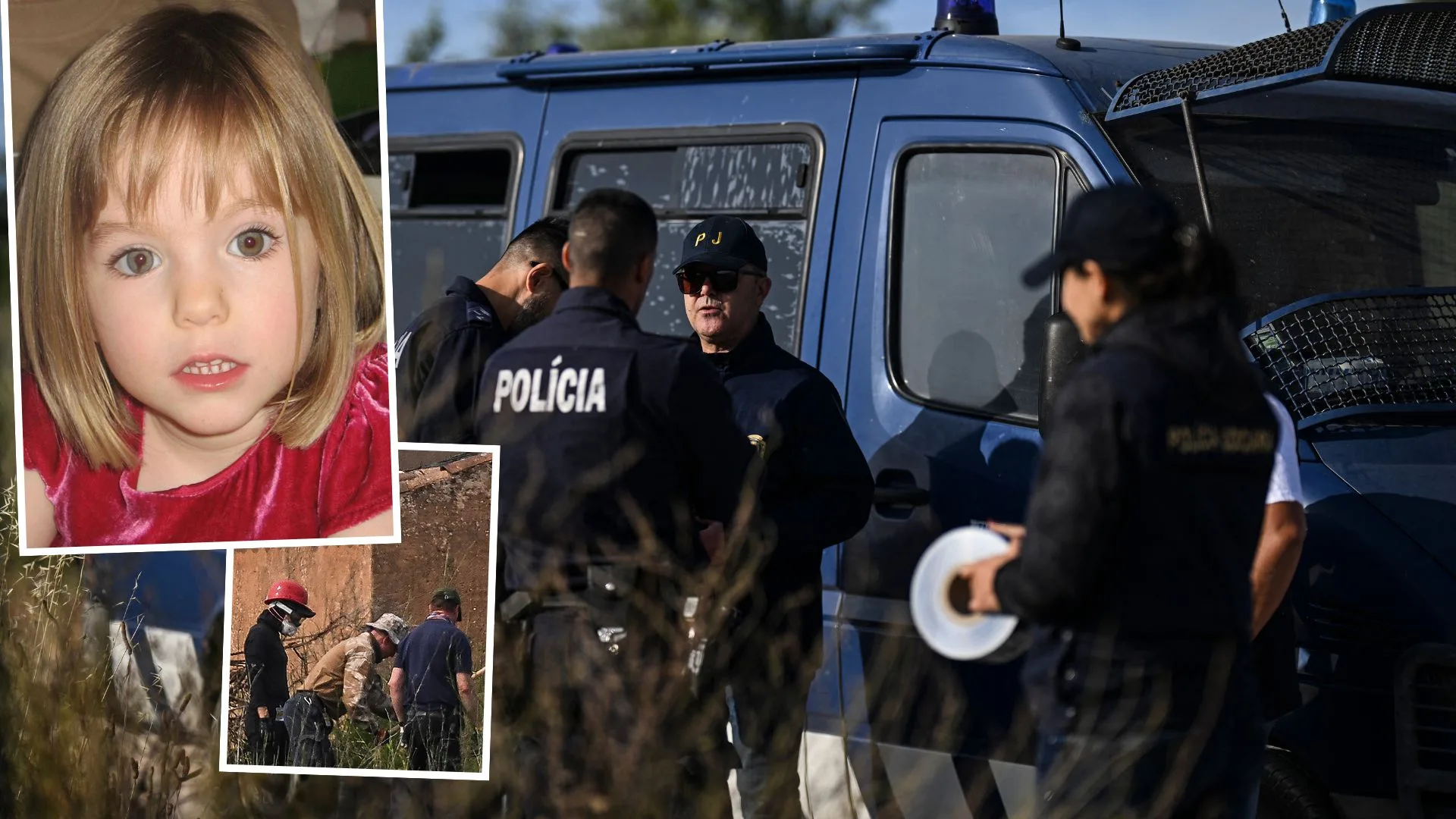 "Bones and clothing found" in search for Madeleine McCann