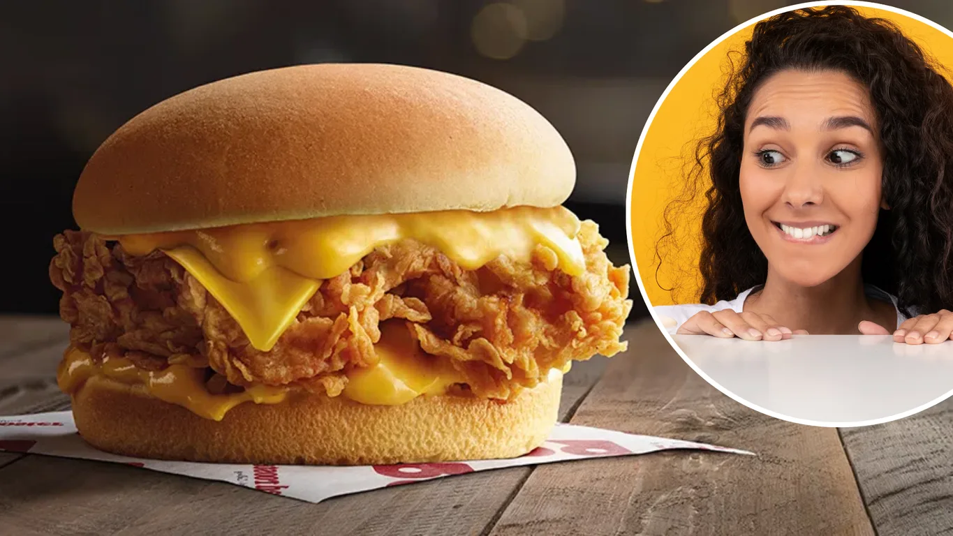 The Red Rooster cheeseburger craze is here!