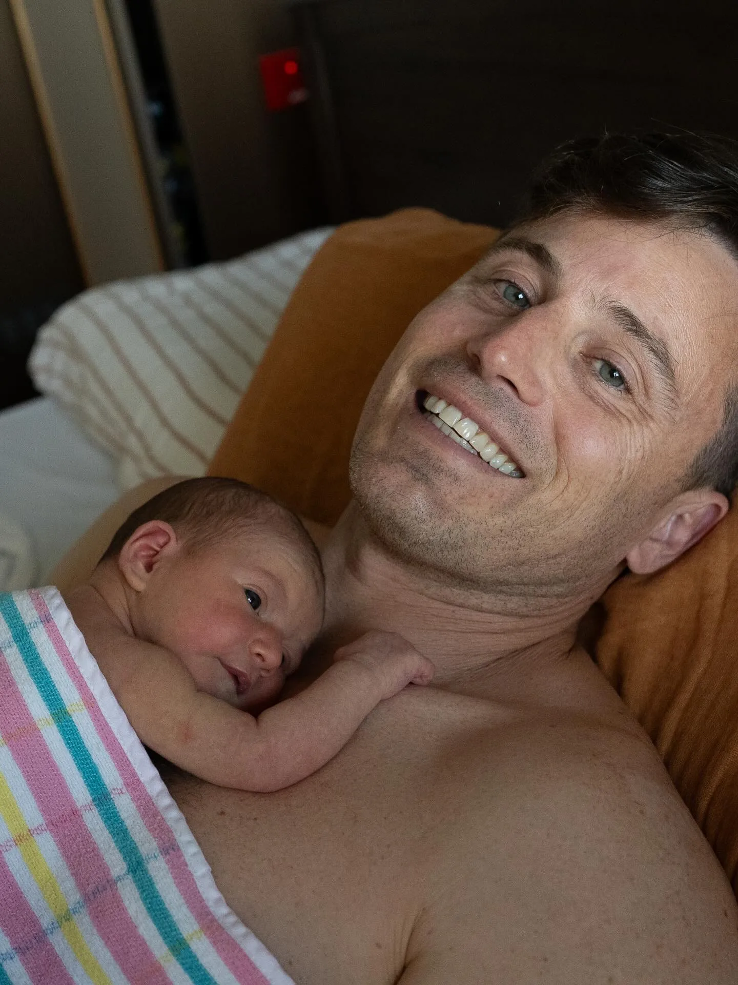 Sunrise star James Tobin welcomes his first child | New Idea