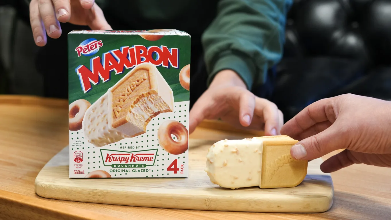 Maxibon & Krispy Kreme team up for a very delicious collab | New Idea