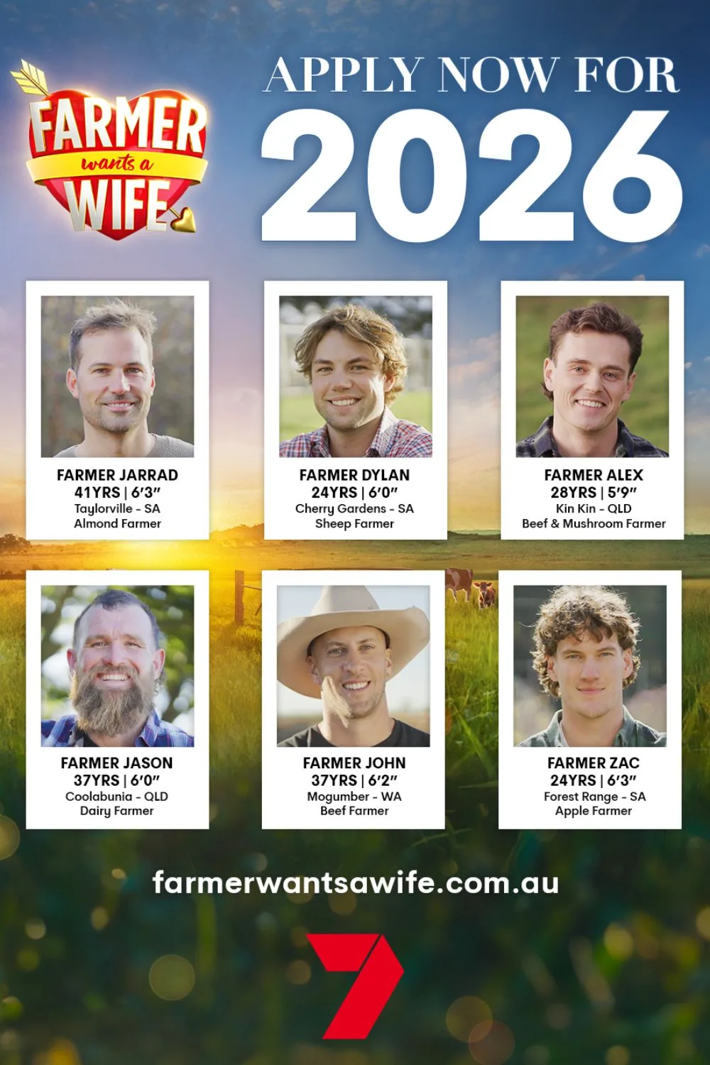 Farmer Wants a Wife 2026: Meet the farmers looking for love | New Idea