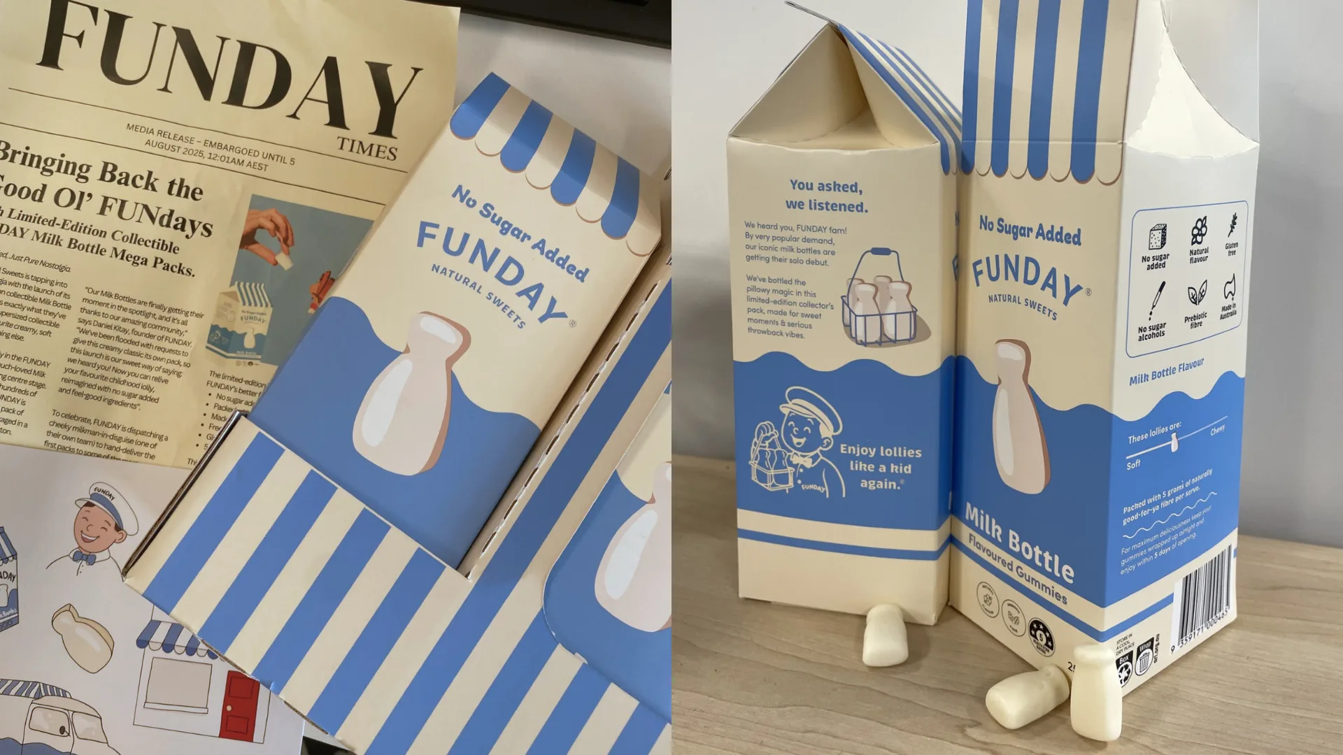 This brand is reimagining milk bottles as a delicious, healthy snack