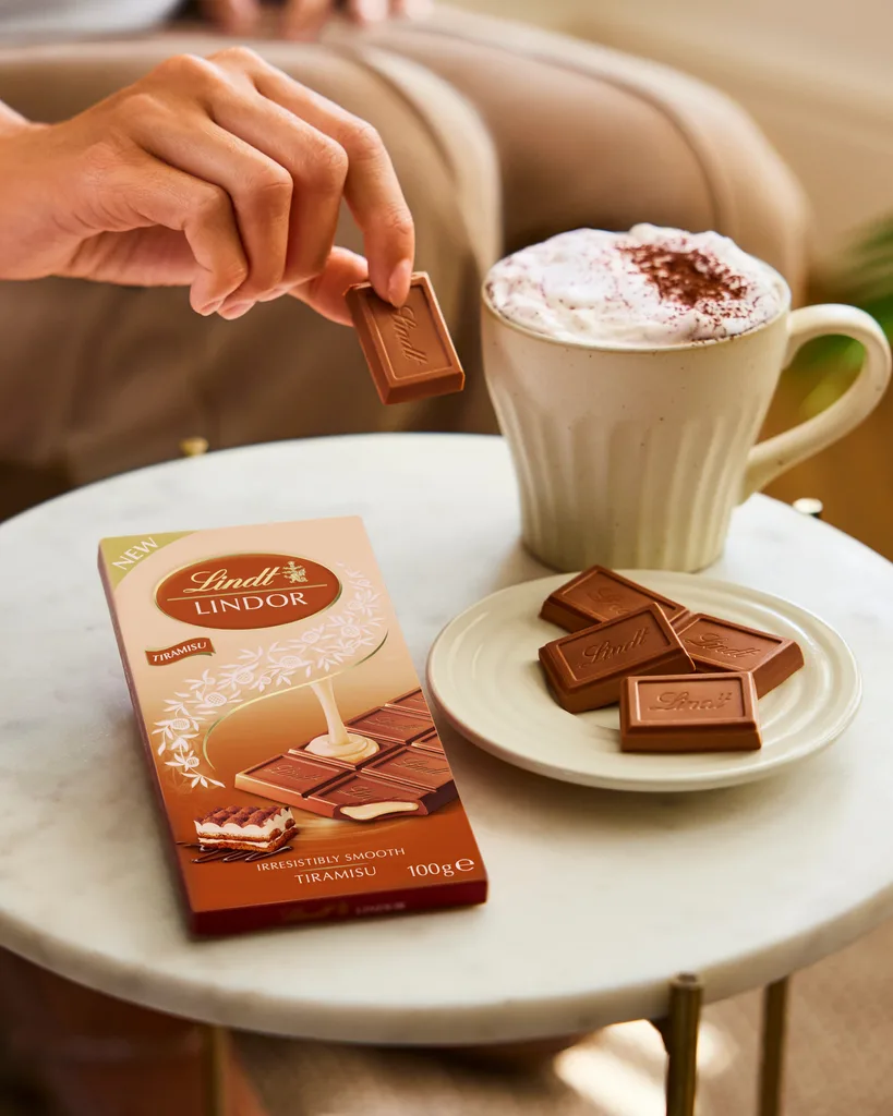 Lindt Tiramisu is now available in new LINDOR block | New Idea