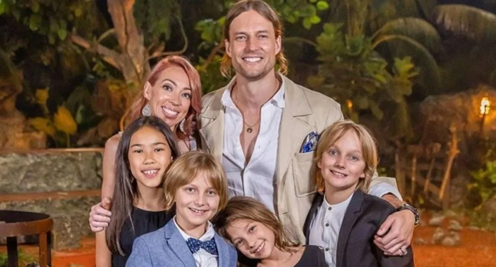 Inside David Genat's family life with his wife and three kids | New Idea