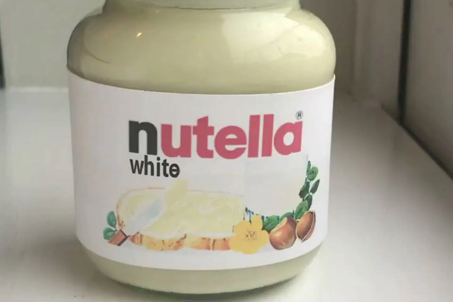 White chocolate nutella store