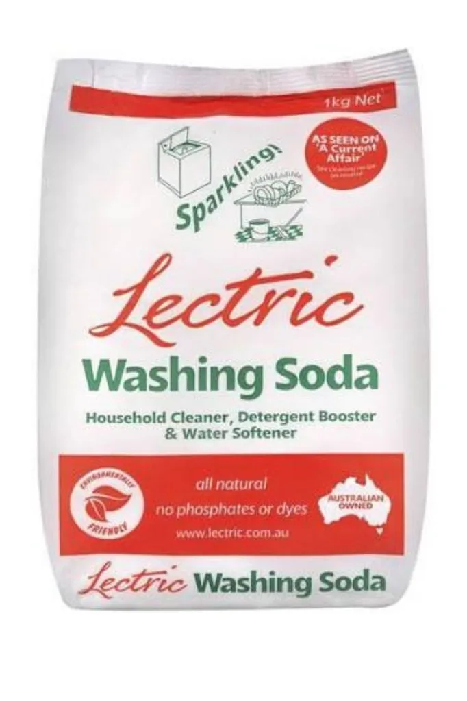 Coles supermarket Lectric Washing Soda even better than dishwashing ...