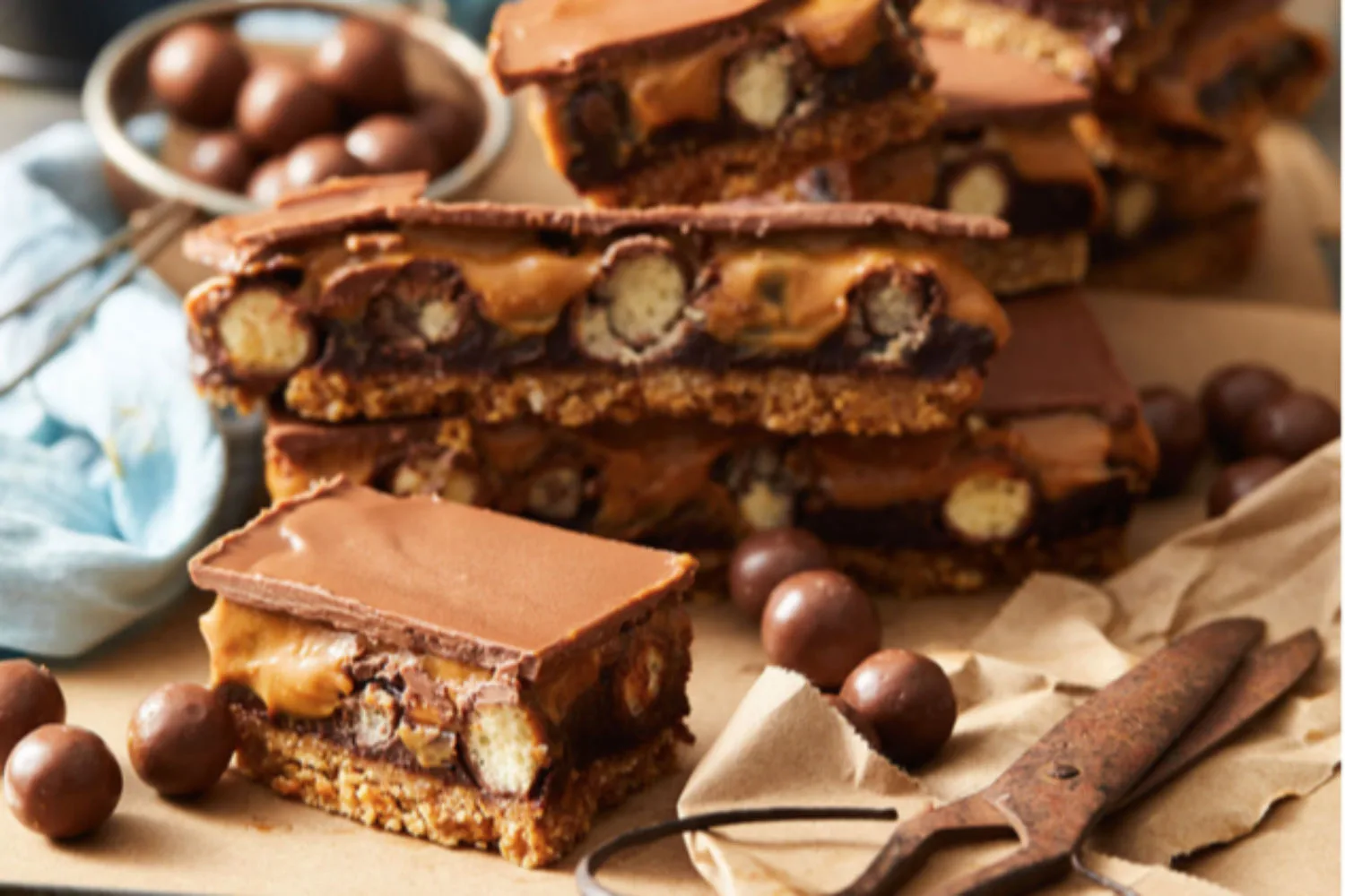 Malteser Caramel Slice Recipe | New Idea