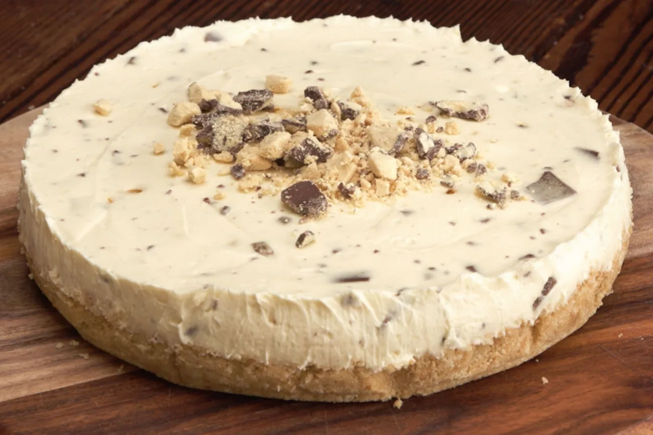 Violet Crumble Cheesecake Recipe | New Idea