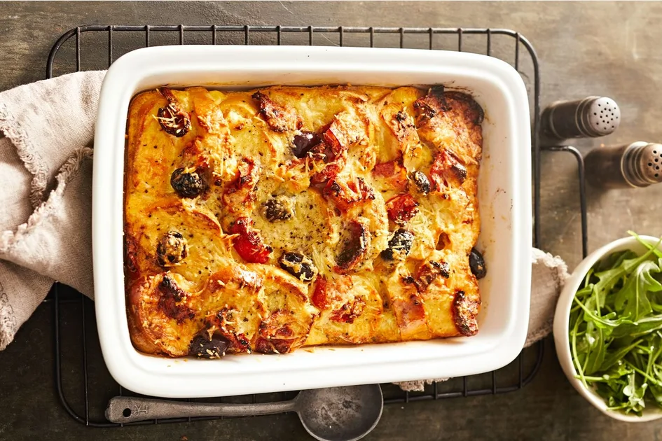 4-Ingredient Antipasto Bread Bake Recipe | New Idea