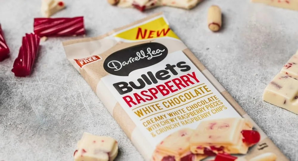 Darrell Lea releases all-new White Raspberry Bullet Blocks | New Idea