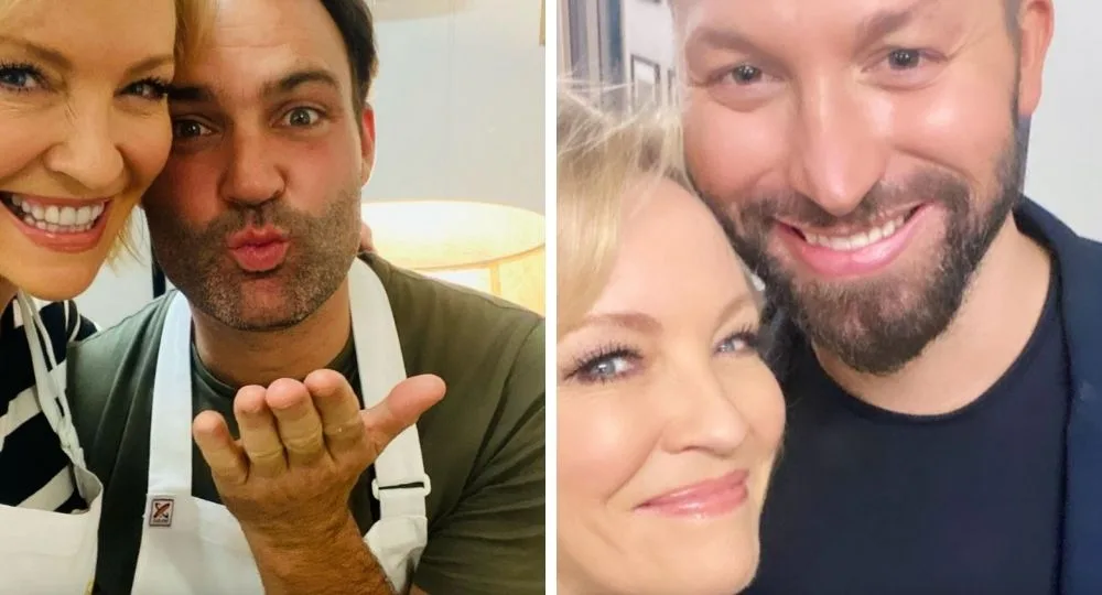Rebecca Gibney shares behind the scenes glimpse at Celebrity MasterChef ...
