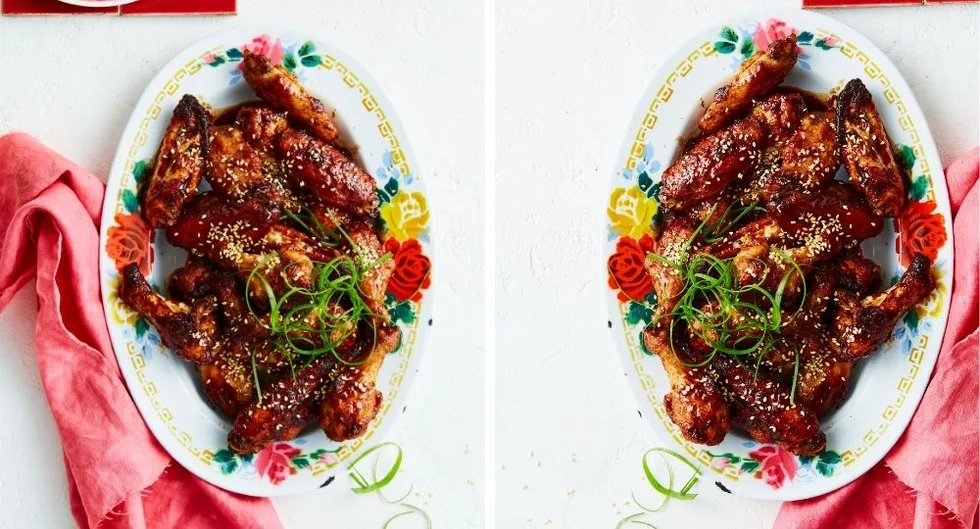 Air fryer Sticky Hoisin Chicken Nibbles recipe | New Idea