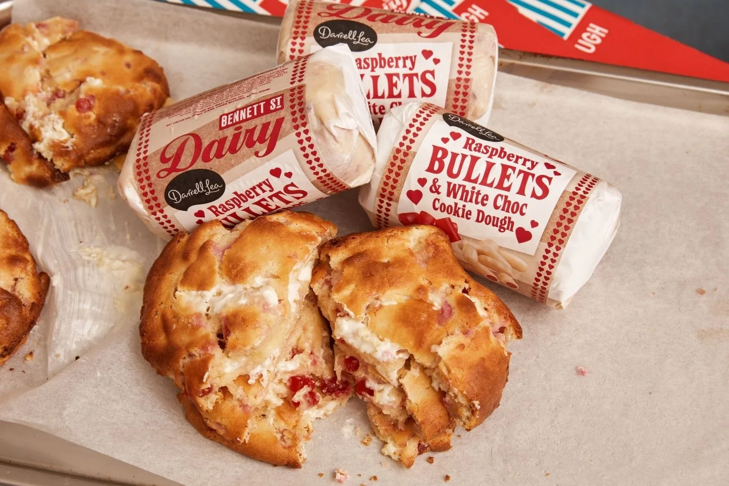 White Chocolate Raspberry Bullets Cookie Dough launches for Valentine's ...